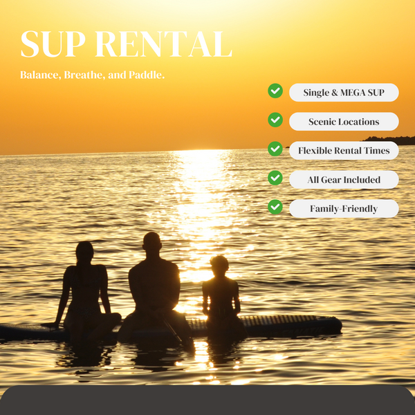 SUP rental (inflatable) – Paddlershub